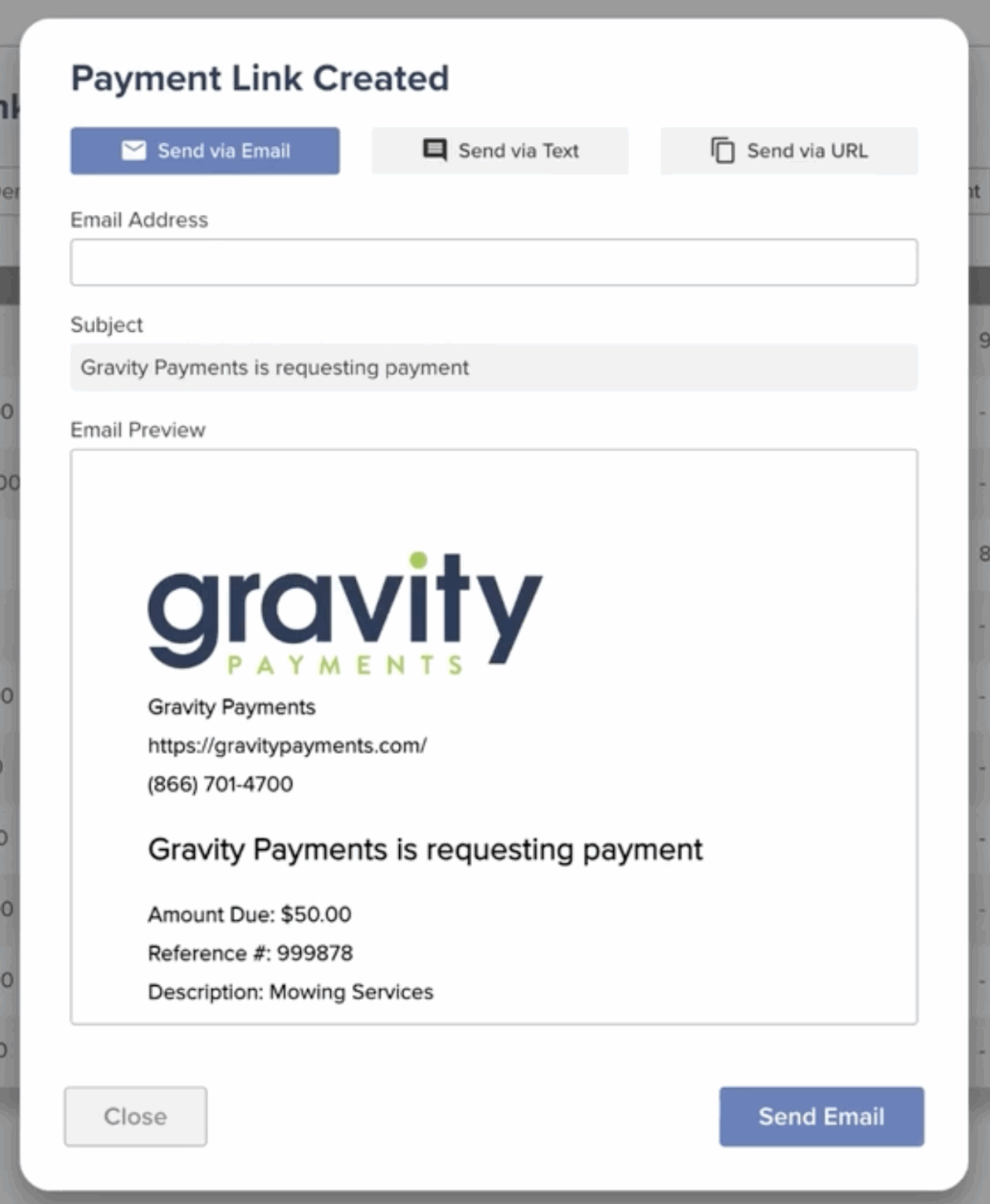 HOW TO: Create and Send a Payment Link · Gravity Payments